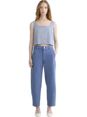 Everlane Utility Barrel Pant Cornflower Blue | Regular
